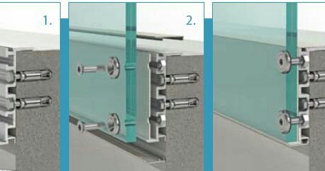 Civil and Architectural Engineering: Balcony Glass framing!!