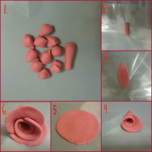 cosetesdolces34: TUTORIAL: ROSA FONDANT