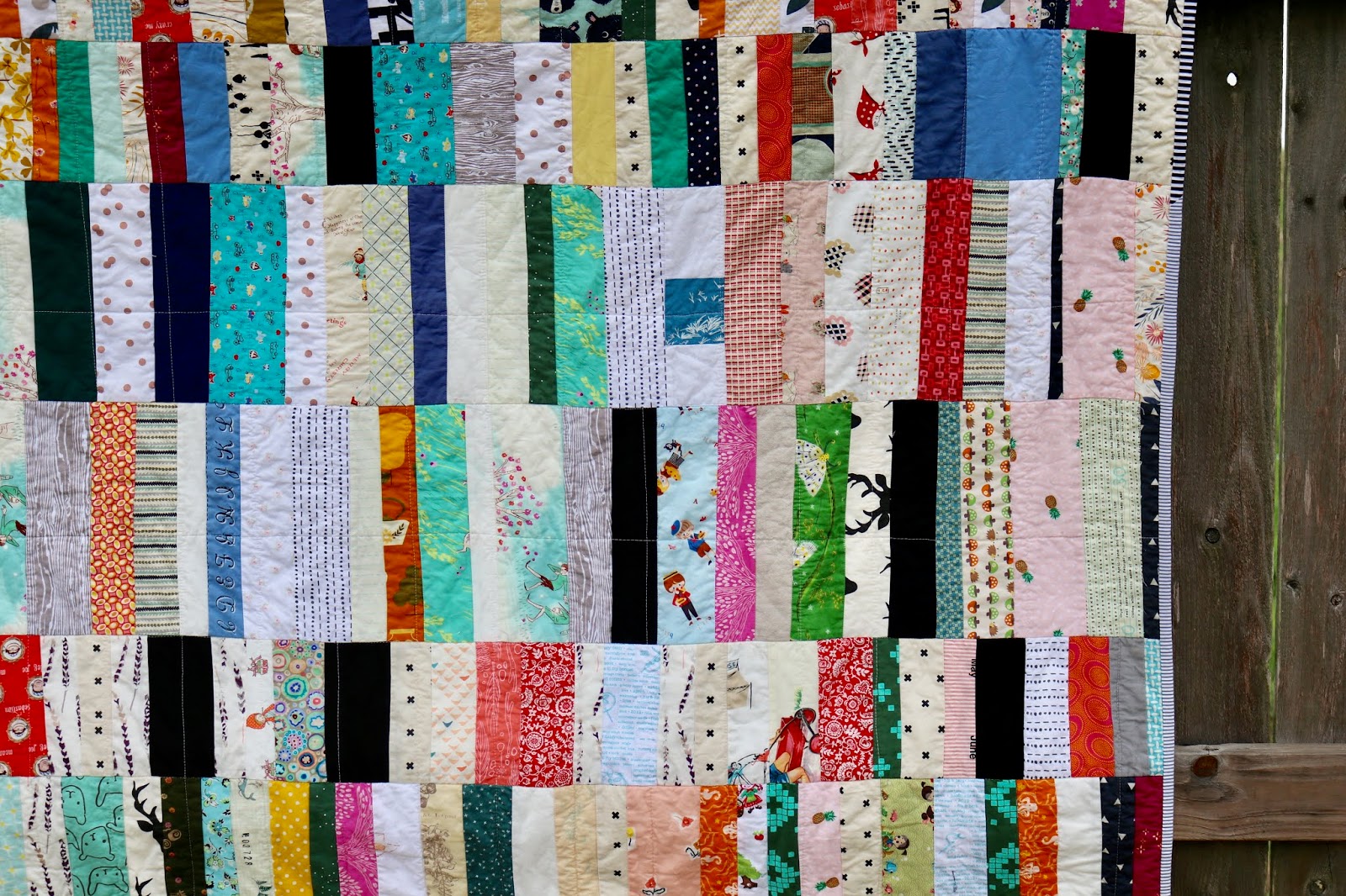 a quilt is nice: Matchstick