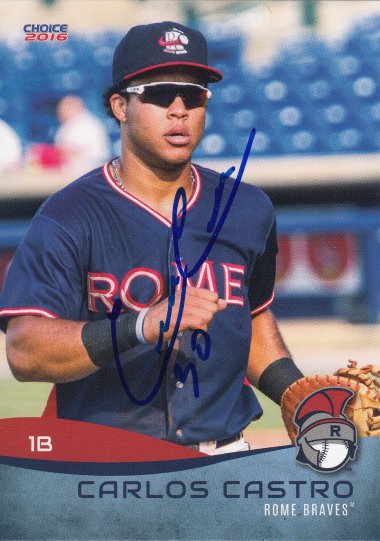 Daily Autograph: Carlos Castro