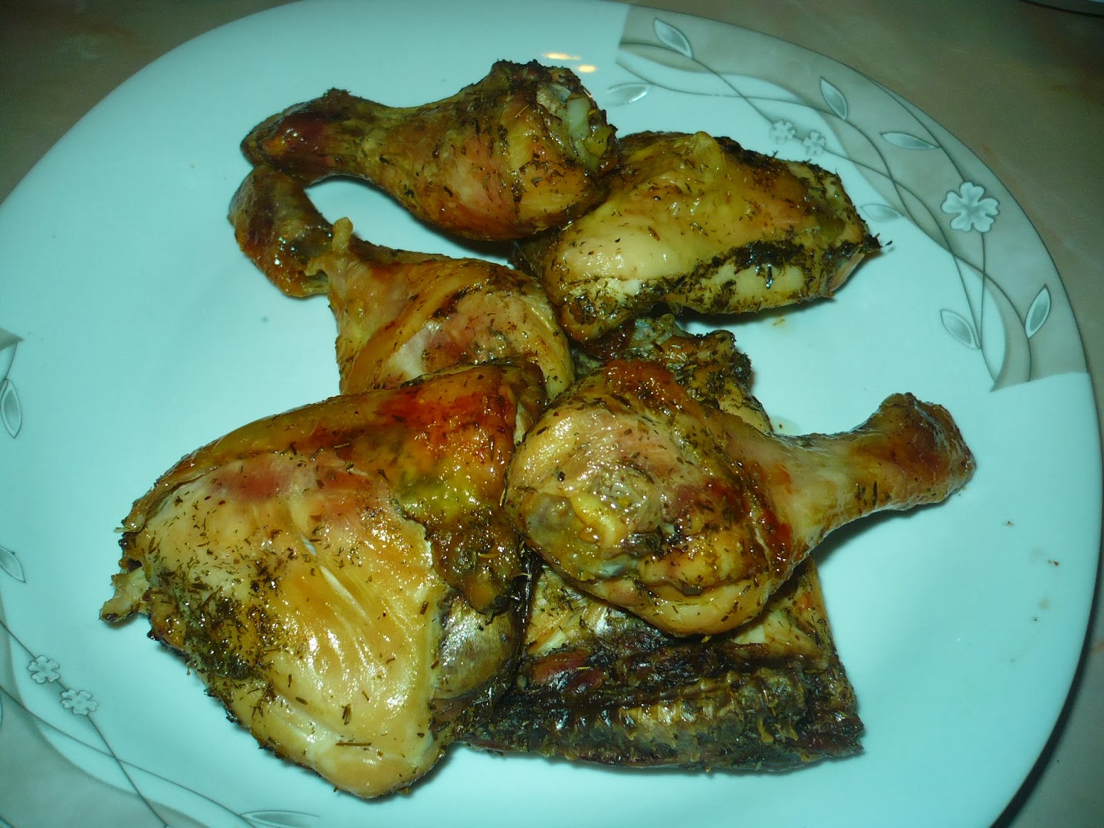 retete culinare - simple si delicioase: Pui la punga in cuptor