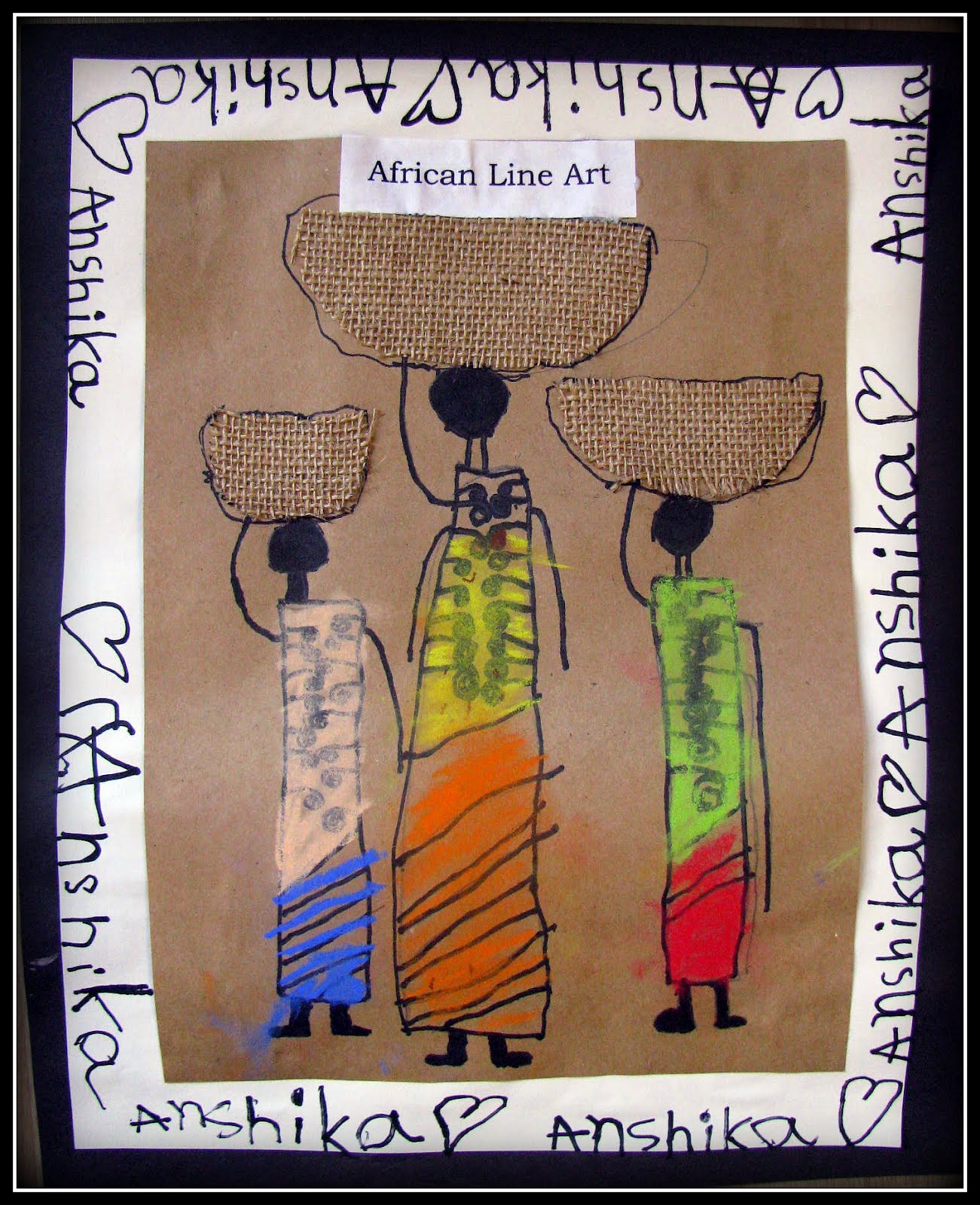 PLATEAU ART STUDIO: African Line Art