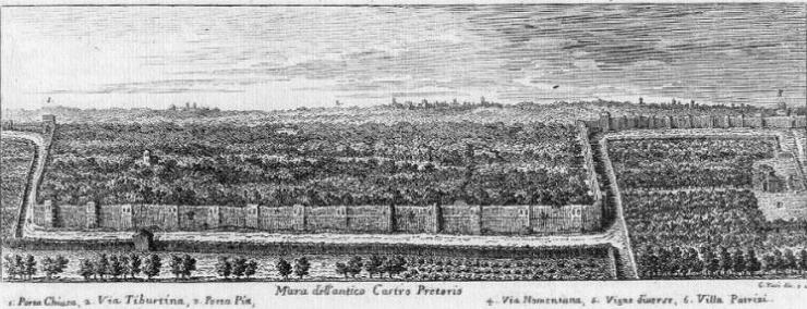 CASTRA PRAETORIA. EL CAMPAMENTO PRETORIANO