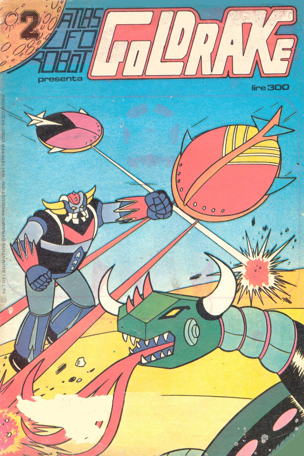 I MANGA ITALIANI: Goldrake - #02 - La Tormenta (1a parte)