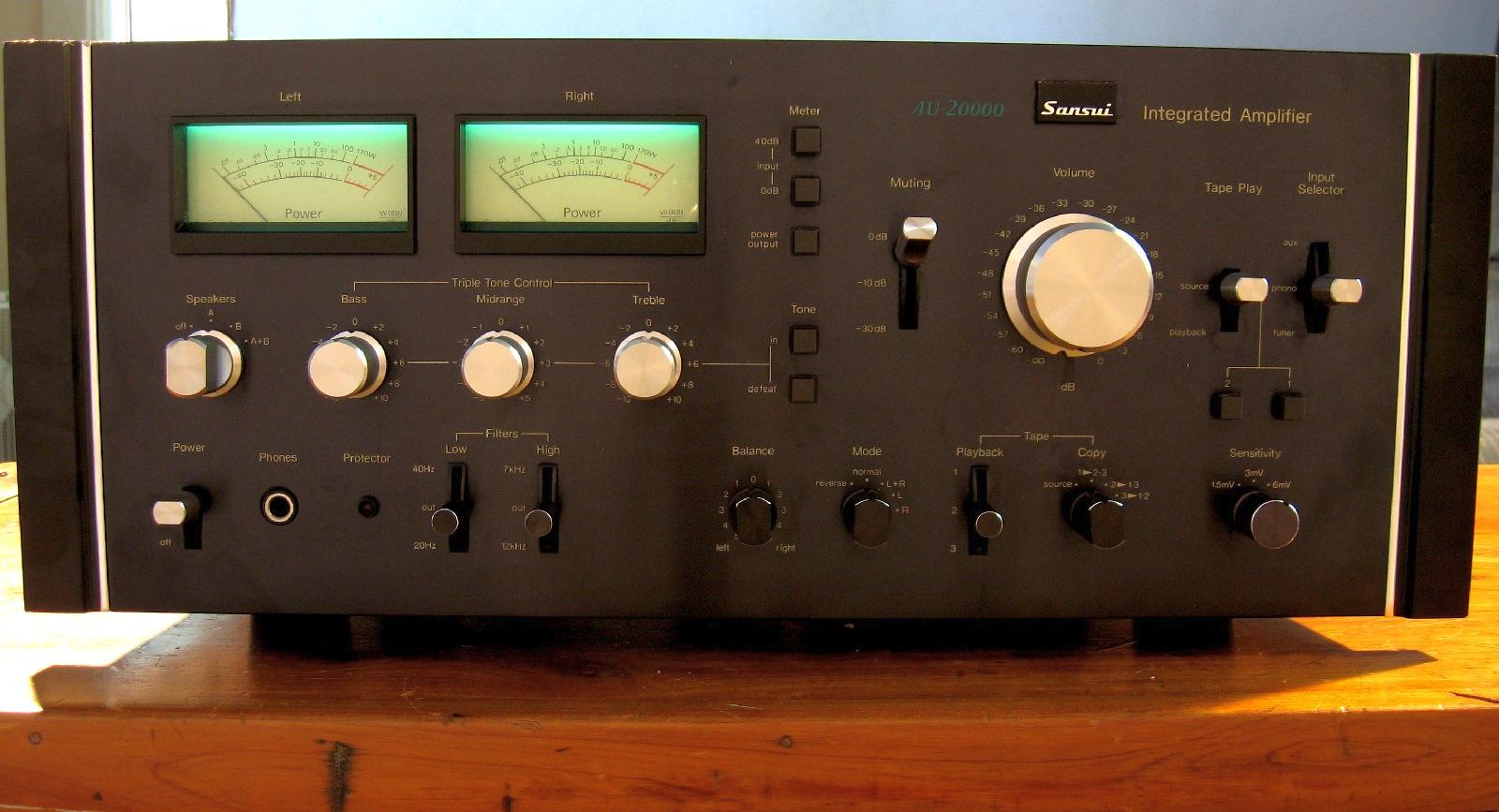 Sansui AU-20000 - Integrated Amplifier | AudioBaza