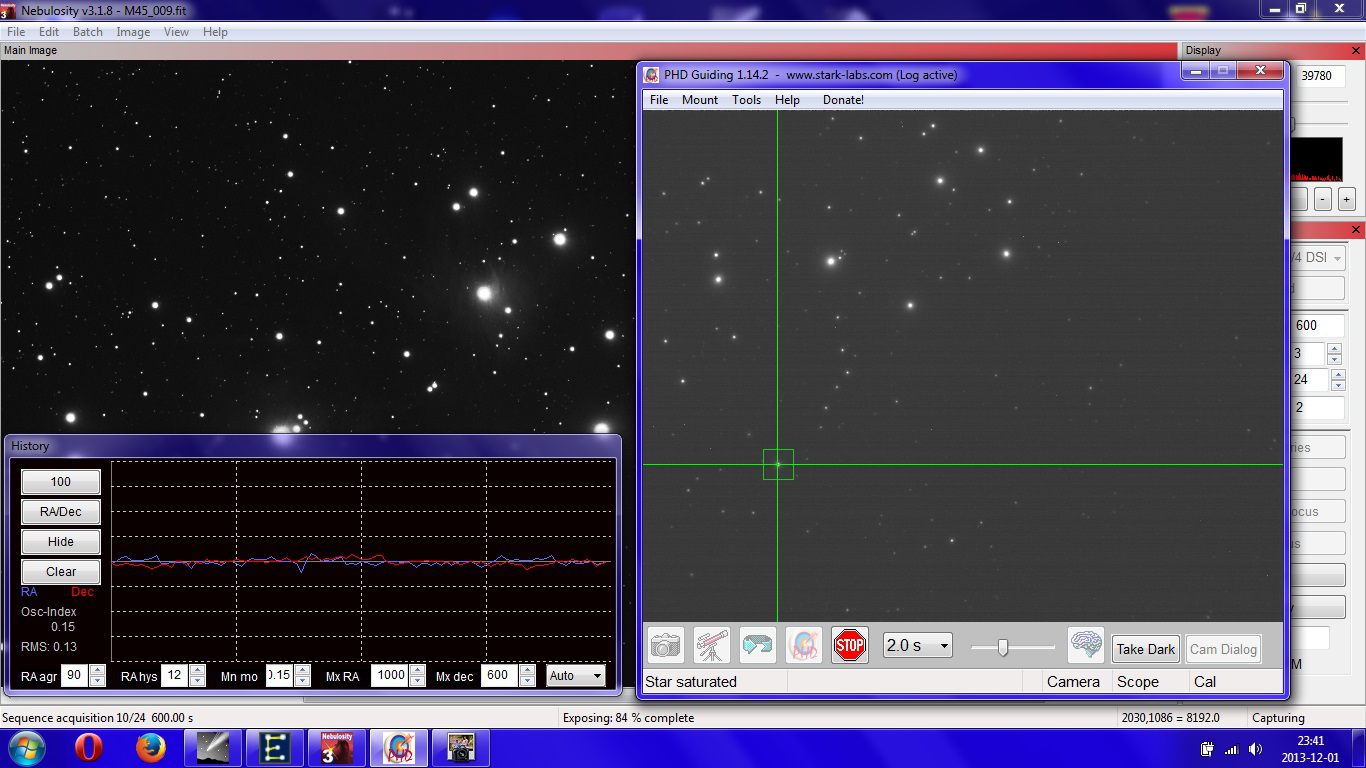 Astronomia Amatorska: The Pleiades (M45) (Seven Sisters) (Subaru)