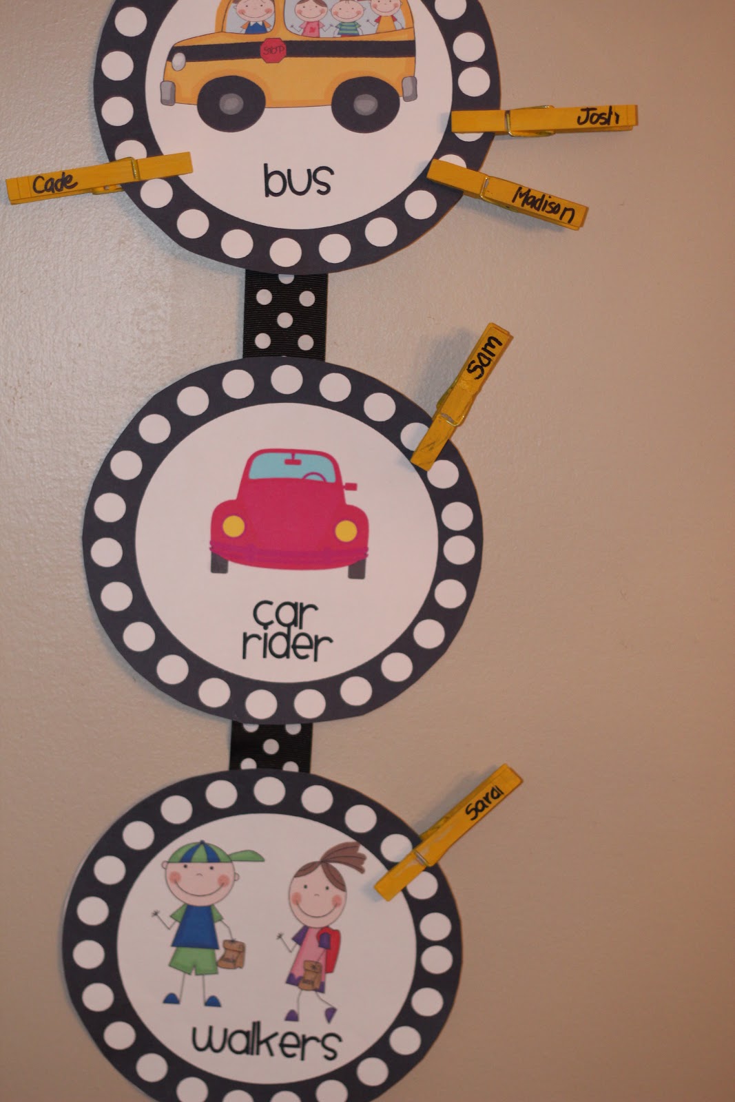 Run! Miss Nelson's Got the Camera: Transportation Display