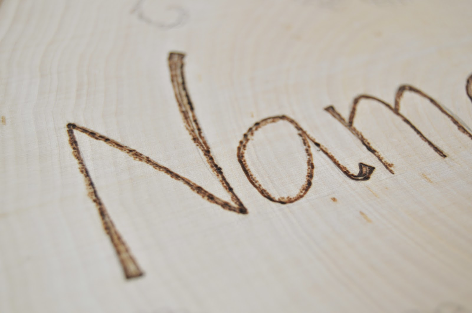 Vikalpah: DIY Namaste (Welcome) sign using wood burning technique