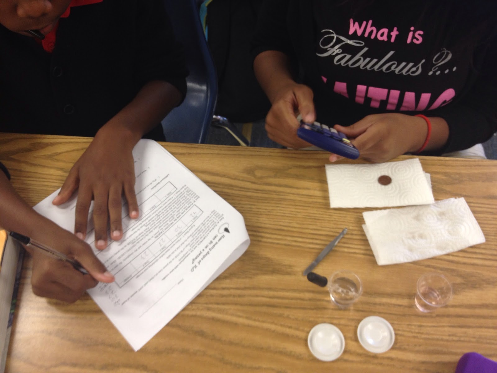 Math & Science with Ms. K: penny lab.