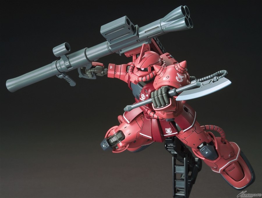 HG 1/144 Char's Zaku II [Red Comet Ver.] - Release Info, Box art and ...