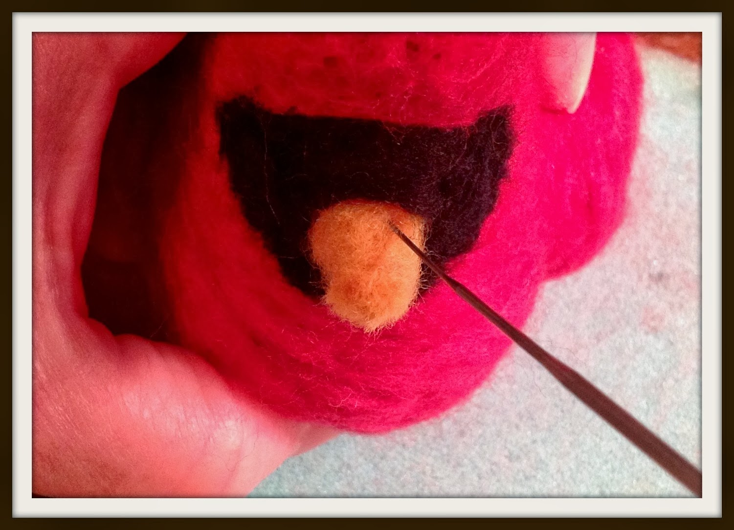 Karen's Quilts, Crows and Cardinals: Redbird Tutorial - Needle Felted ...