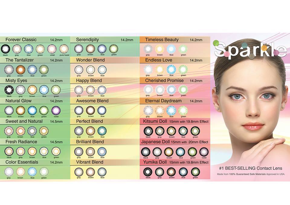 NiceLadiesThings: Review 2017: Sparkle Contact Lens