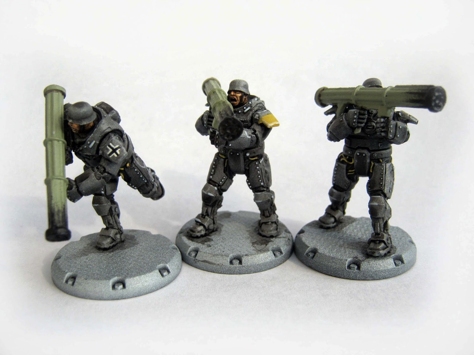 The Lead Will Walk The Earth: Dust Tactics: Axis Heavy Flak Grenadiers ...