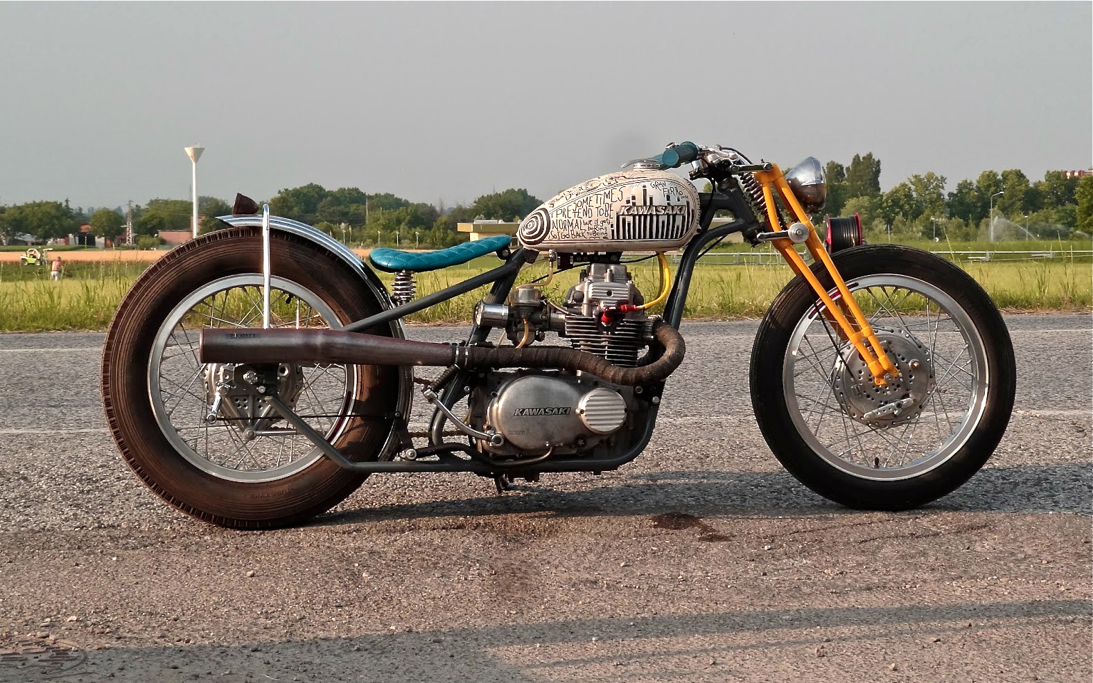 Z400 Pop! - Inazuma café racer