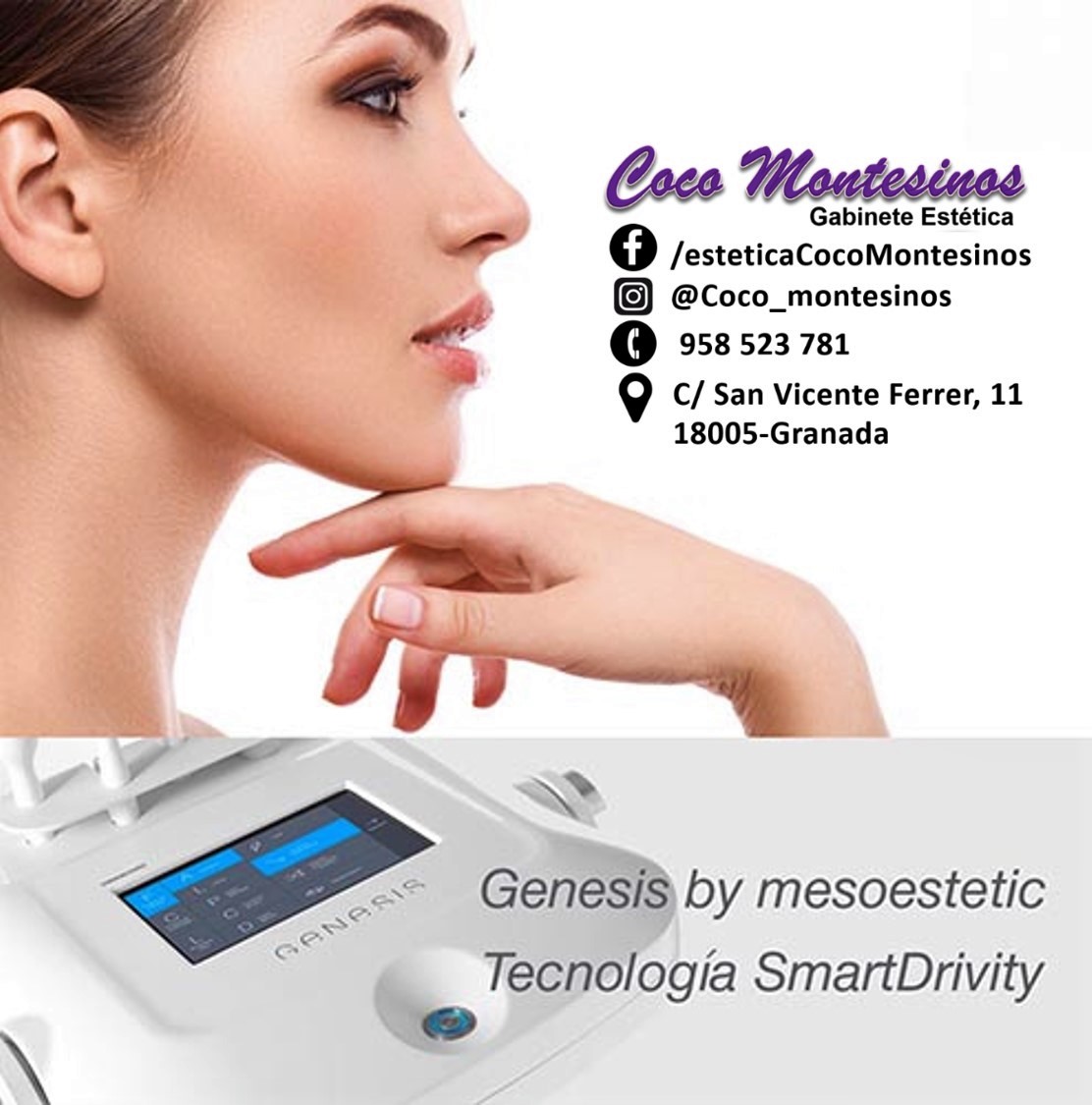 Coco Montesinos: Genesis by Mesoestetic