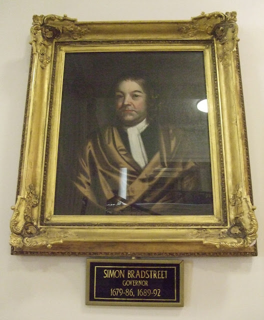 Life From The Roots: Simon Bradstreet at the State Capitol in Boston ...