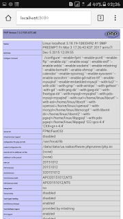 Inti Php versi android - DATA BARU