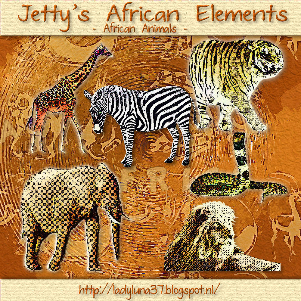 Graphics by Jetty: scraps and stuff: Freebie: African Elements - Animals