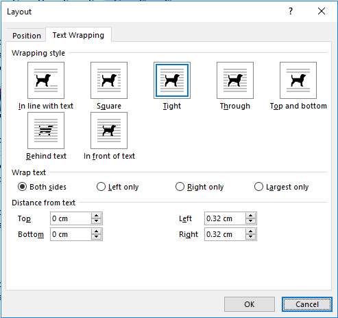 Jenis Text Wrapping - Ahli Soal