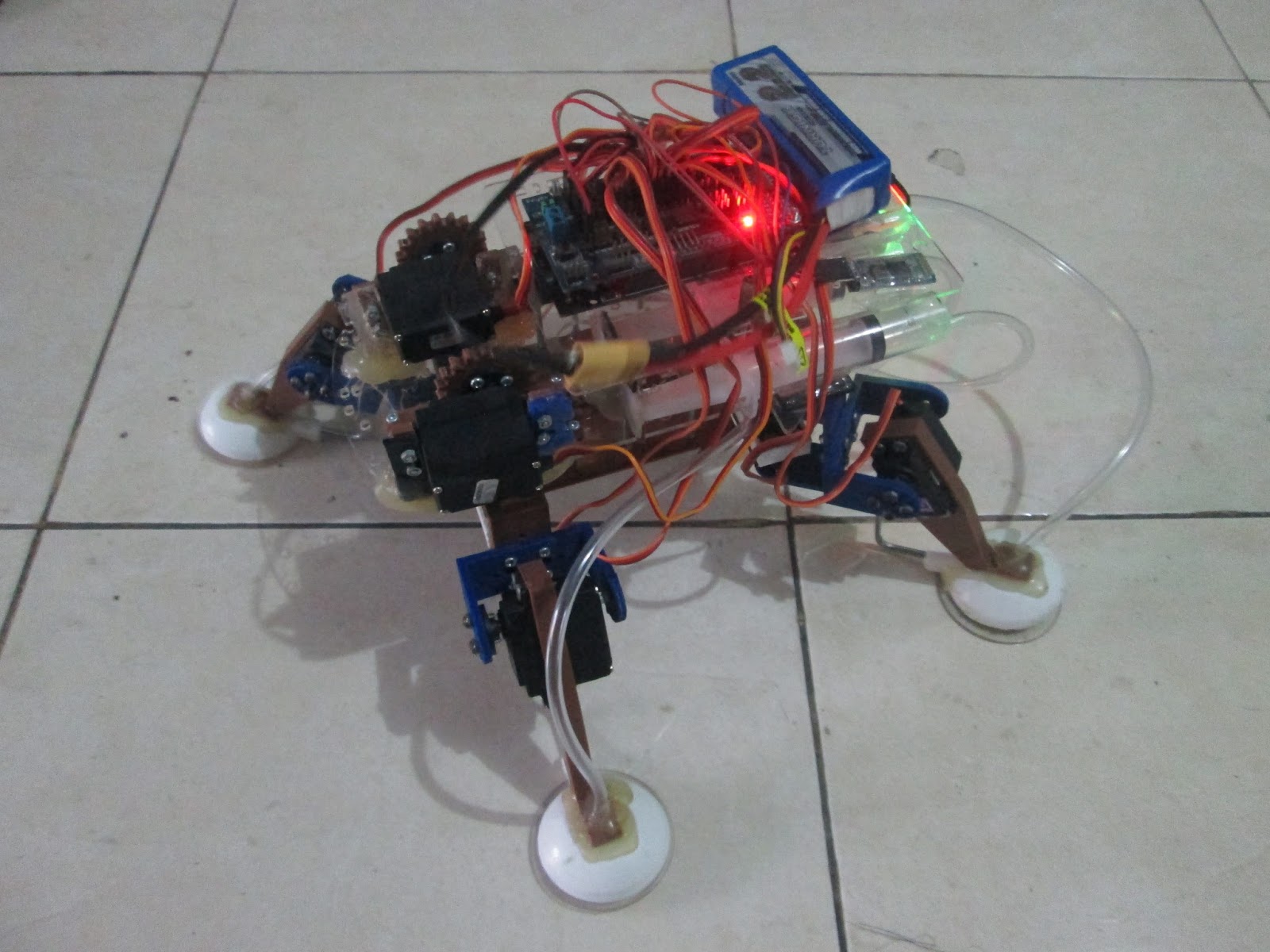 .: Membuat Robot Quadruped ( Robot Berkaki 4 ) Menggunakan Arduino dan Kendali Android