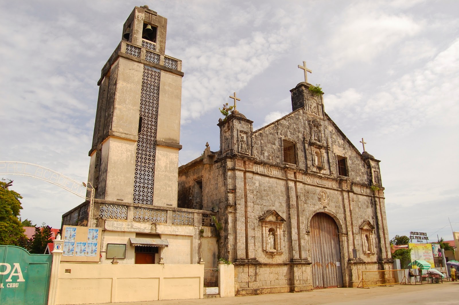 walking distance & et cetera -: Church of Bantayan - Bantayan, Cebu
