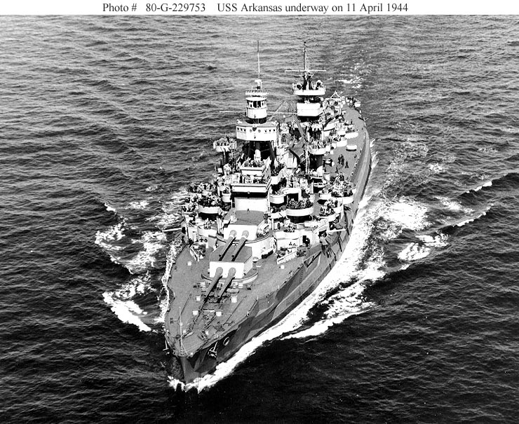 Naval Warfare: USS Arkansas (BB-33)