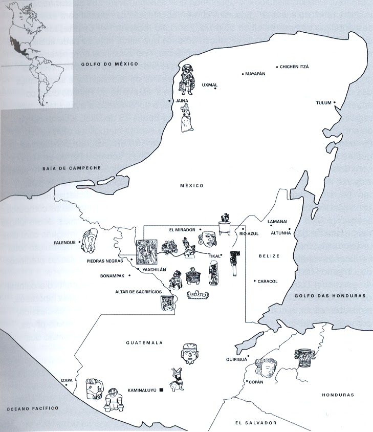 Na Rota da Civilização Maia [México]: LOCAIS ARQUEOLÓGICOS DA ...