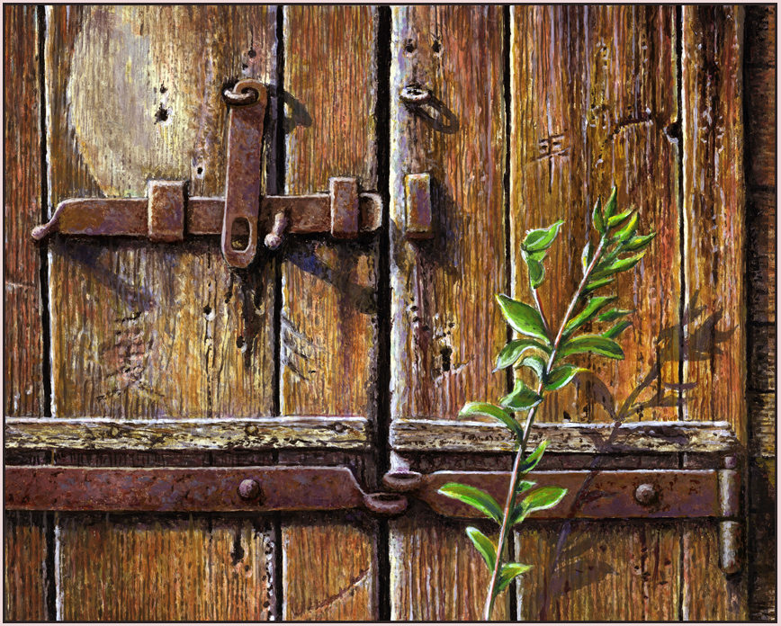 Paul Wolber Art Studio: Nature's Calligraphy: Final Posting of a Step ...