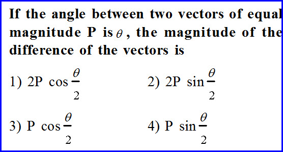 Vectors Problems and Solutions One | IIT JEE and NEET Physics