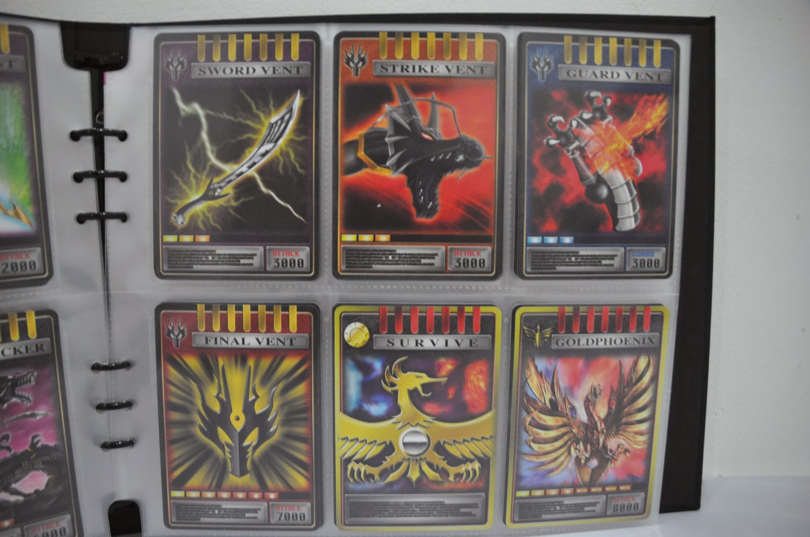 UZU's Hobby Collectible & Others : Kamen Rider Ryuki Advent Card ...