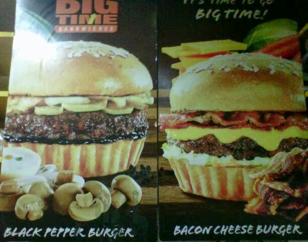 The Exaggerated Zeal: Minute Burger's Big Time Sandwiches