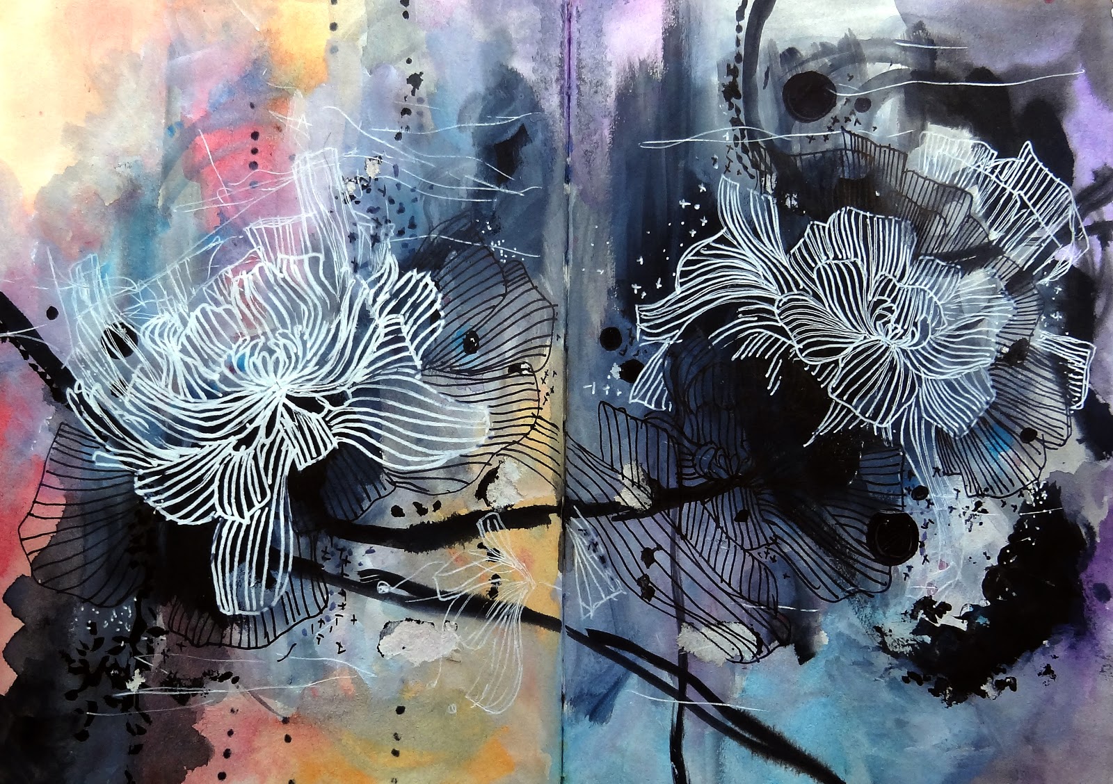 BOOK OF FRAGMENTS | ART SERIES ( ABSTRACT ILLUSTRATIONS G1 - K1 ...