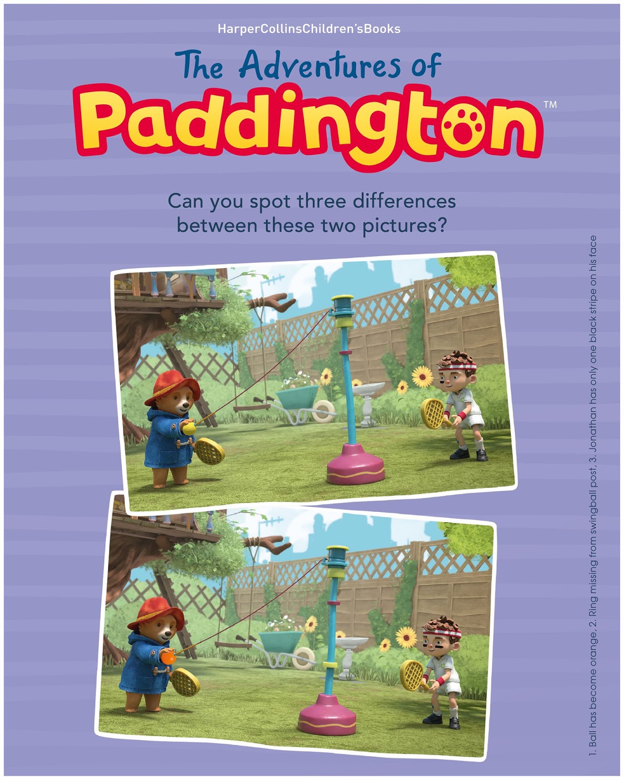 NickALive!: The Adventures of Paddington Activity Pack | # ...