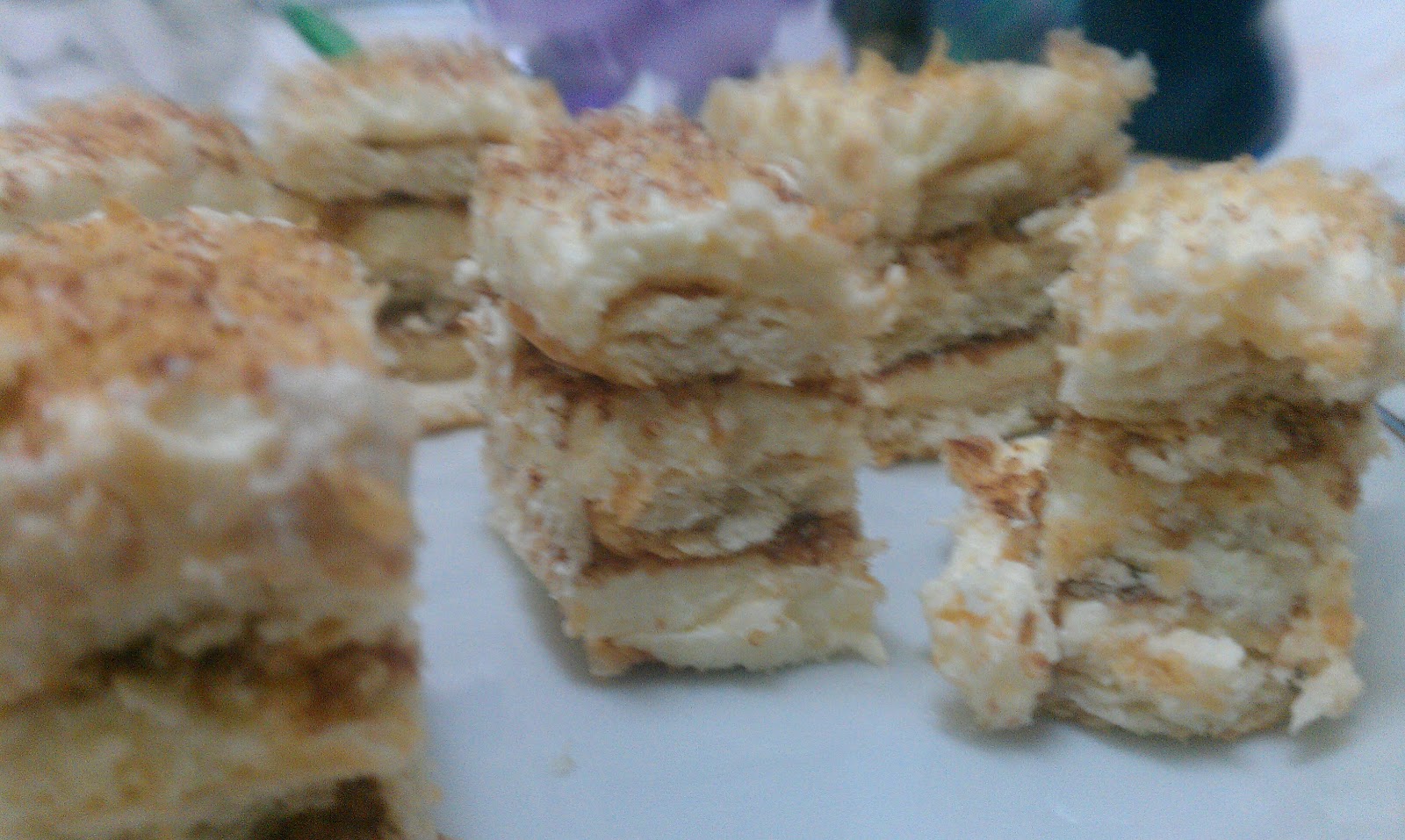 Apam Polkadot J&S Bakery: Biskut Cream Cheese (Krim Keju)