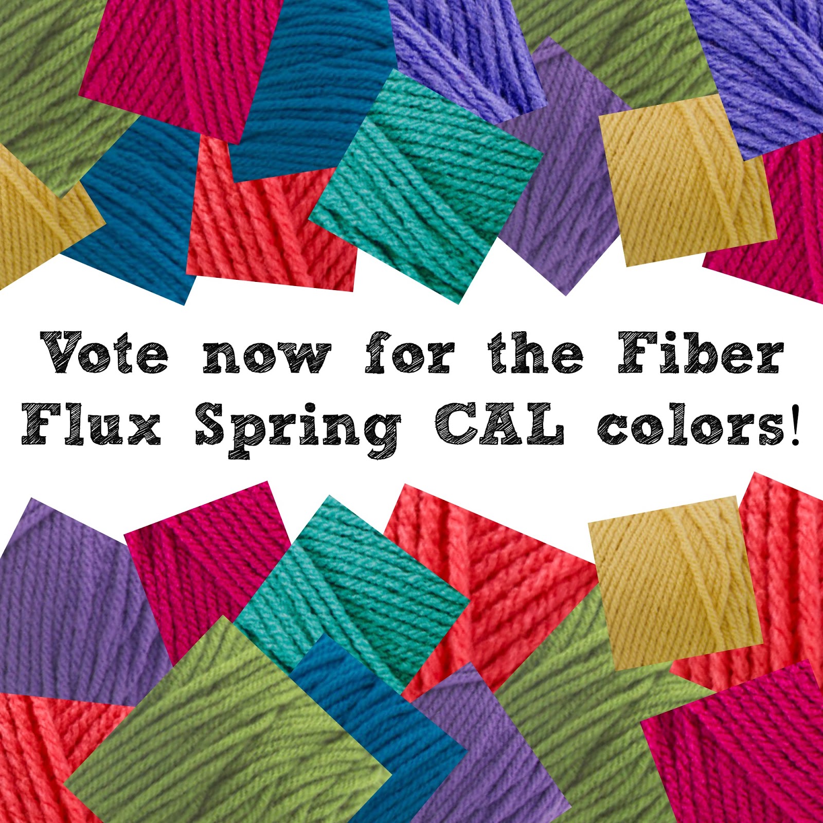 Fiber Flux: Vote Now for the Spring CAL color palette!