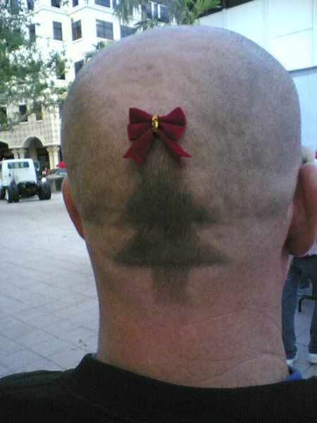 12 Most Craziest Hair Tattoos ~ CRAZY PICS