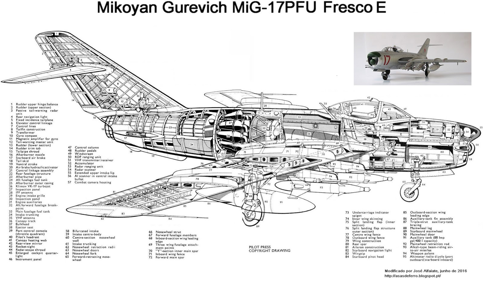 (TESTE Aviões militares): Mikoyan-Gurevich MiG-17 Fresco