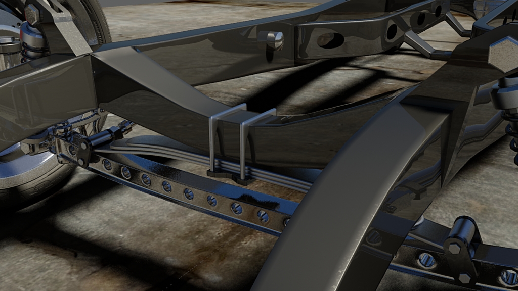 MyersGRFX 3D Motorsports: '32 Ford Rolling Chassis