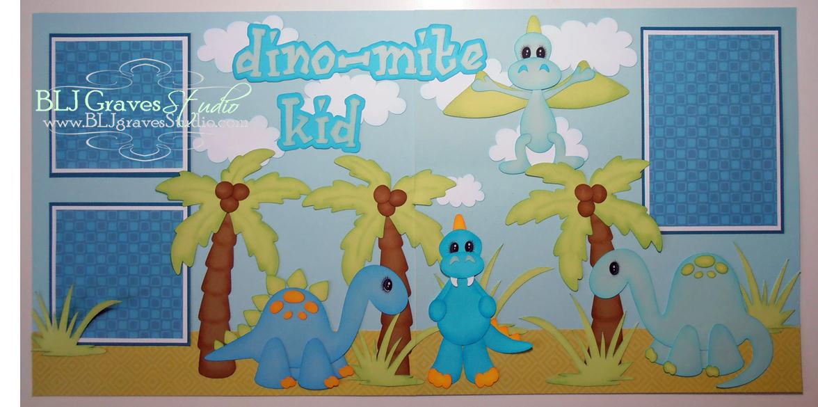 BLJ Graves Studio: Dino-Mite Kid Dinosaur Layout