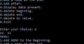 CODING BCA.: CIRCULAR LINK LIST