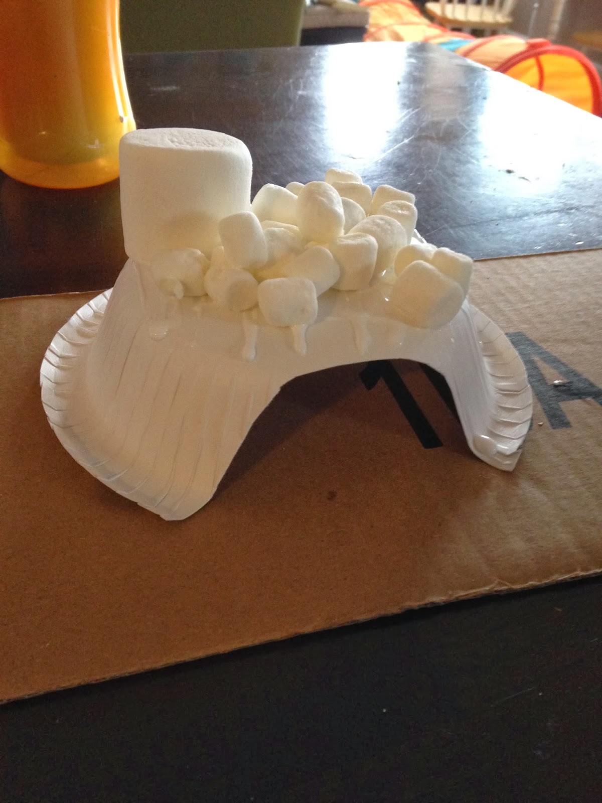 There's A Dino In The Dryer- ACTIVITIES! : Day 23: Marshmallow Igloos!