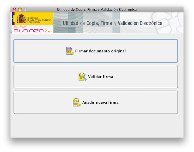 Cajón de sastre de Kounch: Adaptación de la aplicación eCoFirma a Mac ...