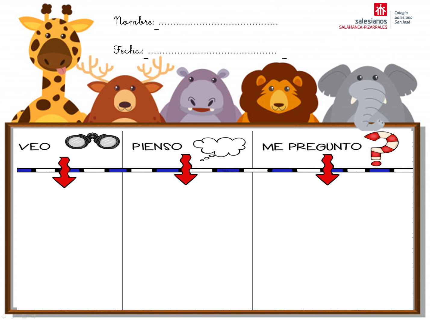 El blog de nuestros peques 1º y 2º : VEO ,PIENSO, ME PREGUNTO