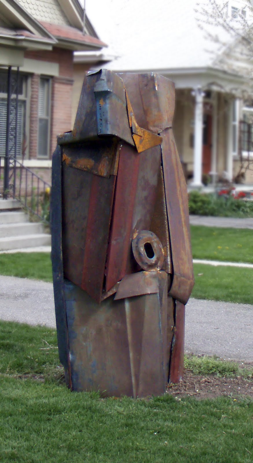 Joe Norman Sculpture: The Ambiguous Family, completed