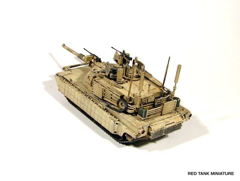 Gulumik Military Models: M1A2 Abrams SEP TUSK I & CROWS II 1/72