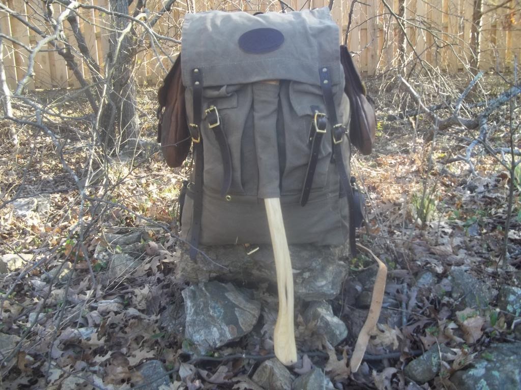Skab Leatherworks: An up date on Wayne's Trapper Pack Basket
