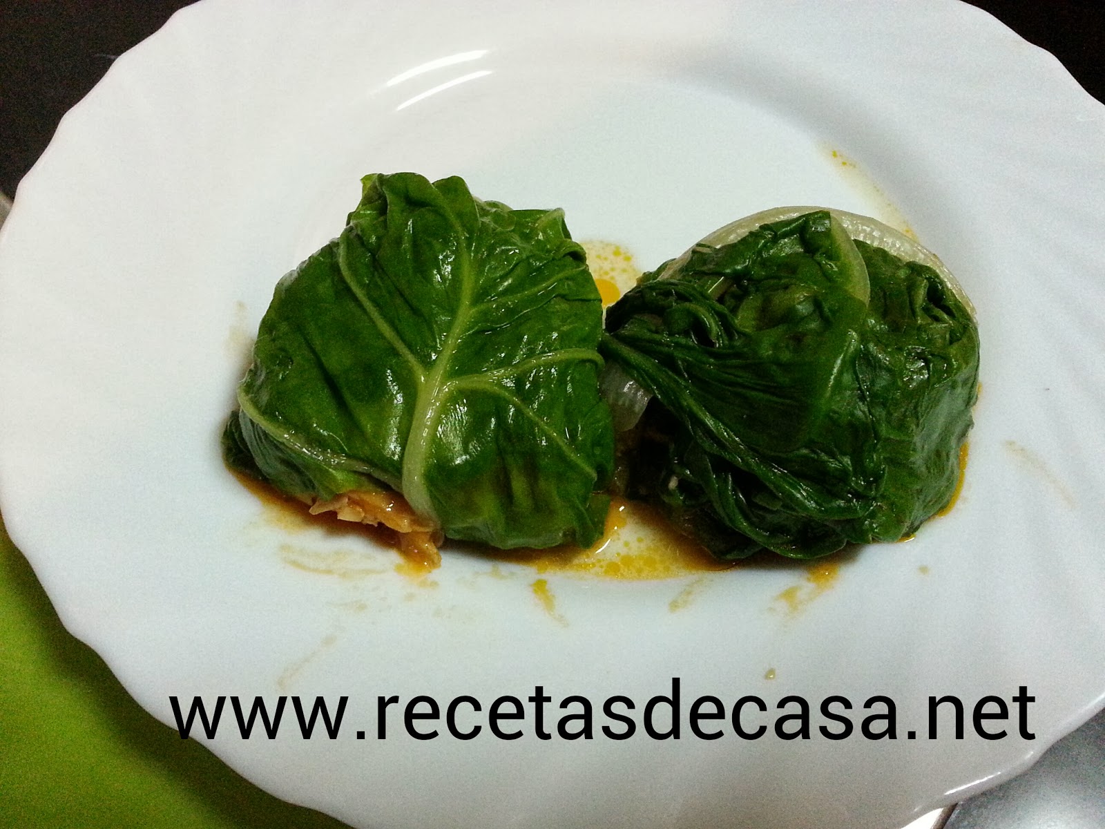 RECETAS DE CASA: Acelgas rellenas