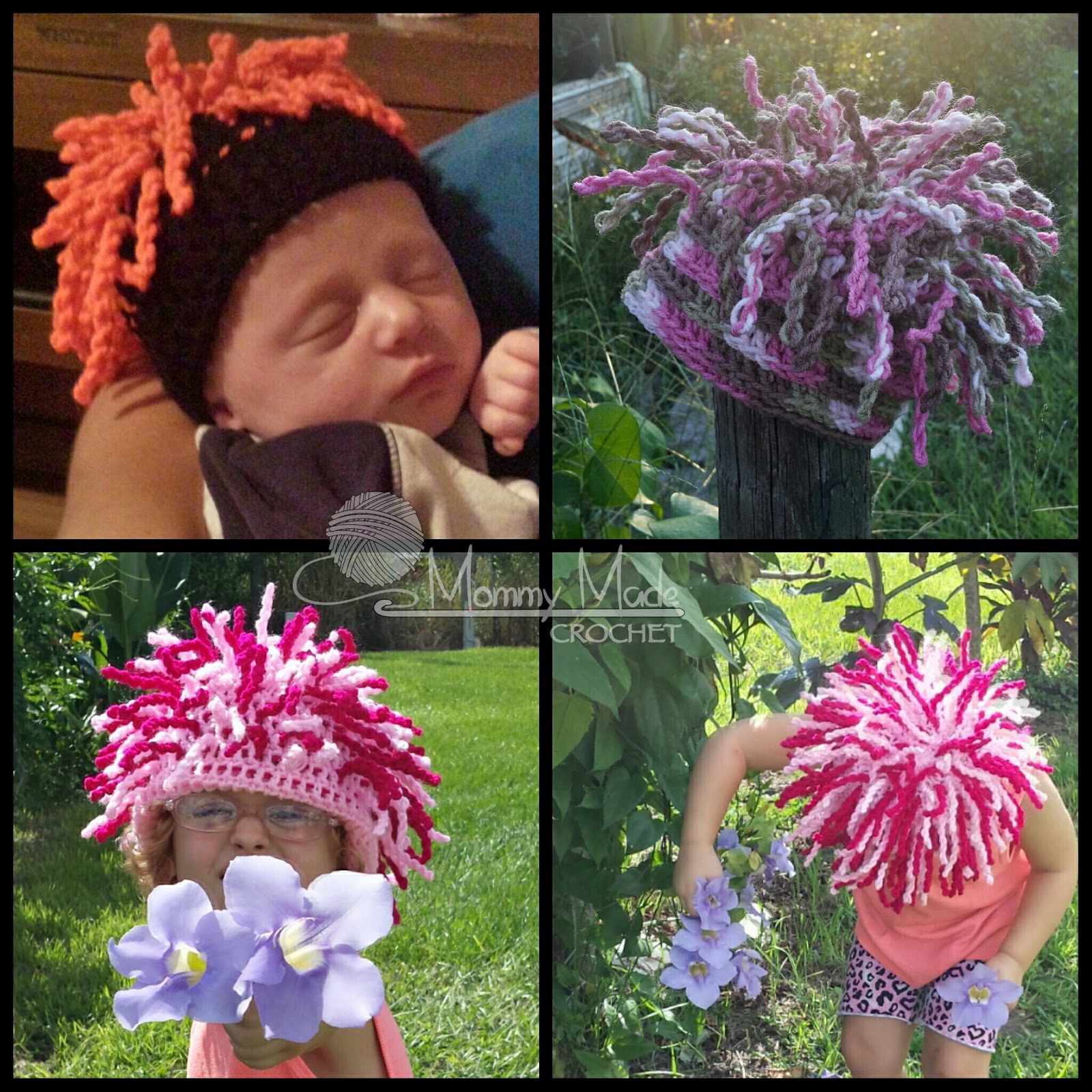 Mommy Made Crochet: New Hat design...Contest!
