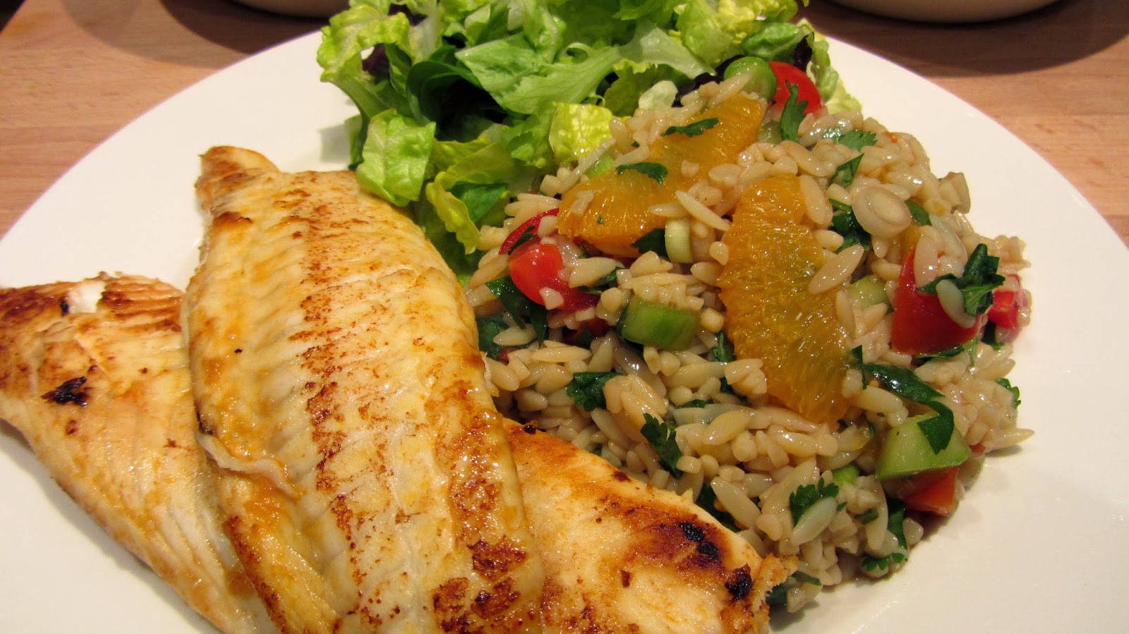 Slimming World Delights: Orange and Ginger Tilapia