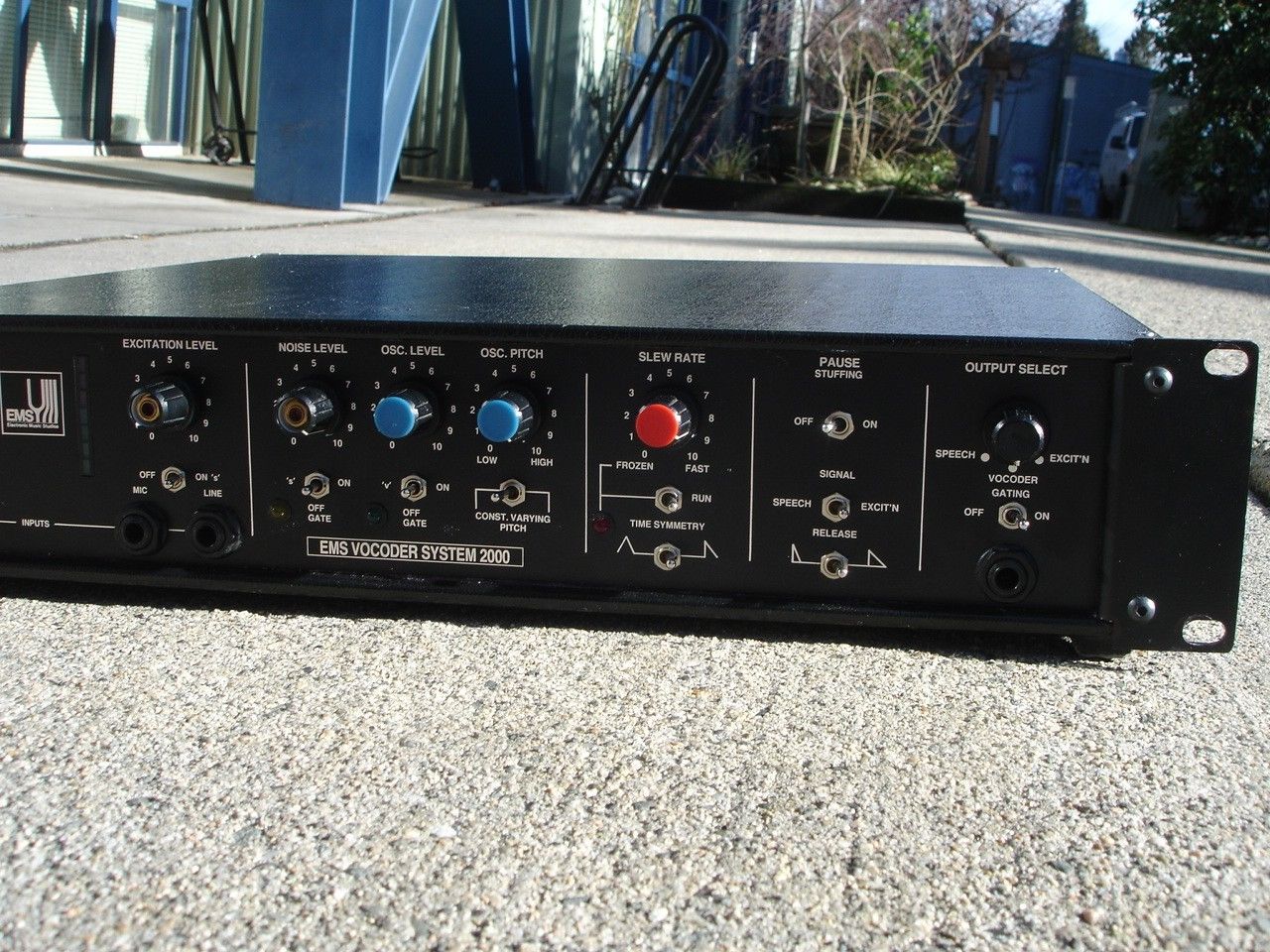 MATRIXSYNTH: EMS VOCODER 2000 ANALOG VOCODER